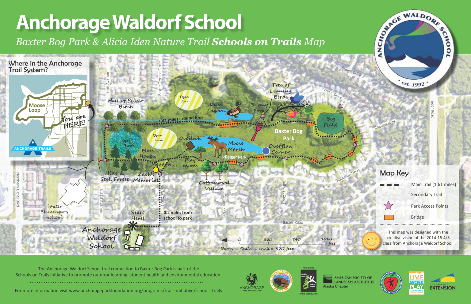 Schools on Trails Maps | Anchorage Park Foundation