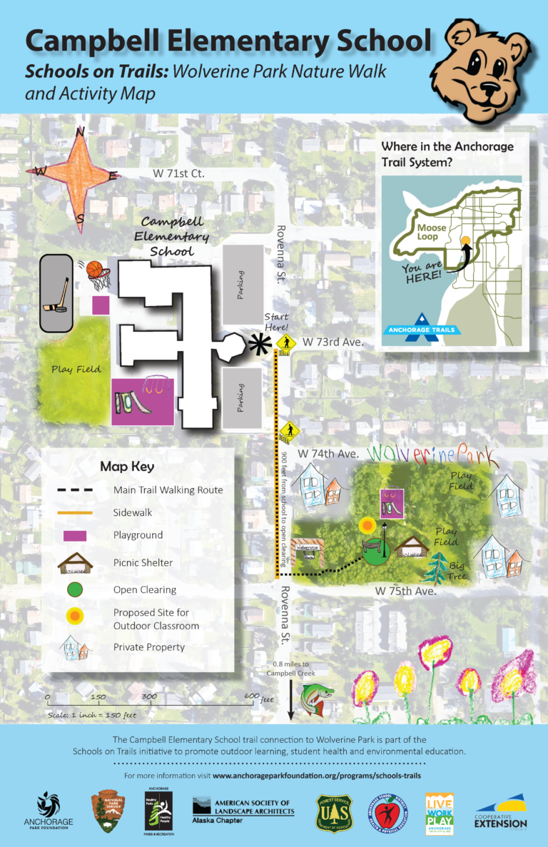 Schools on Trails Maps | Anchorage Park Foundation