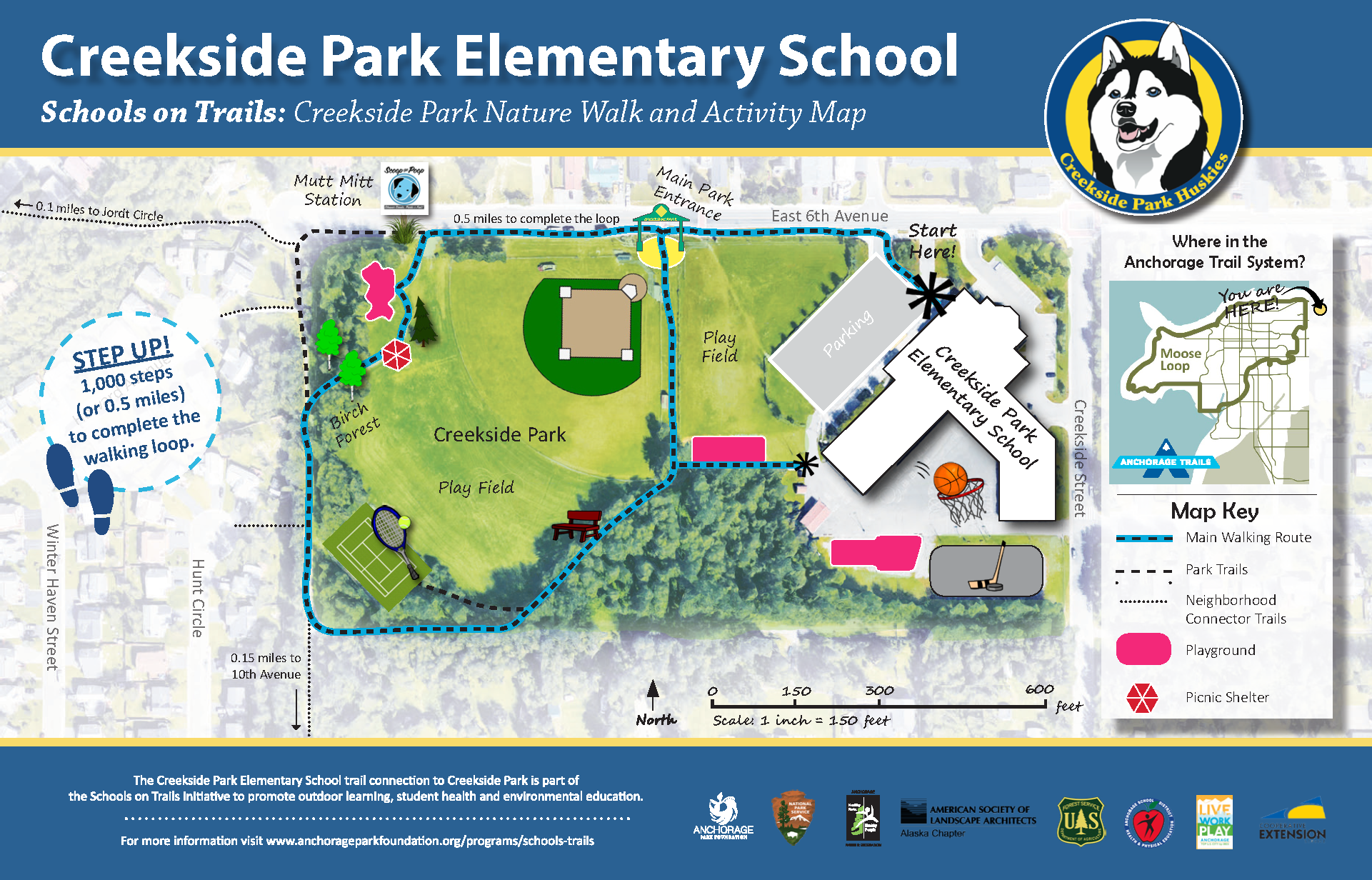 Schools on Trails Maps | Anchorage Park FoundationAnchorage Park Foundation