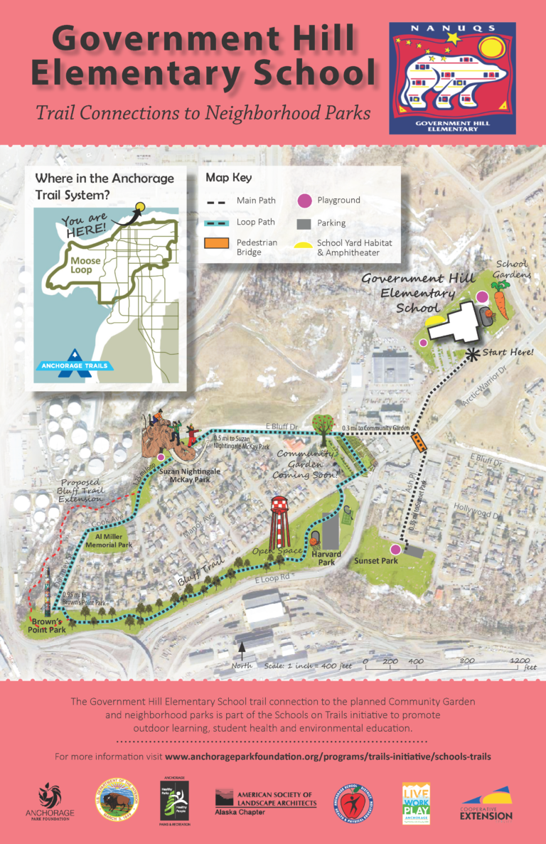 Schools on Trails Maps | Anchorage Park Foundation
