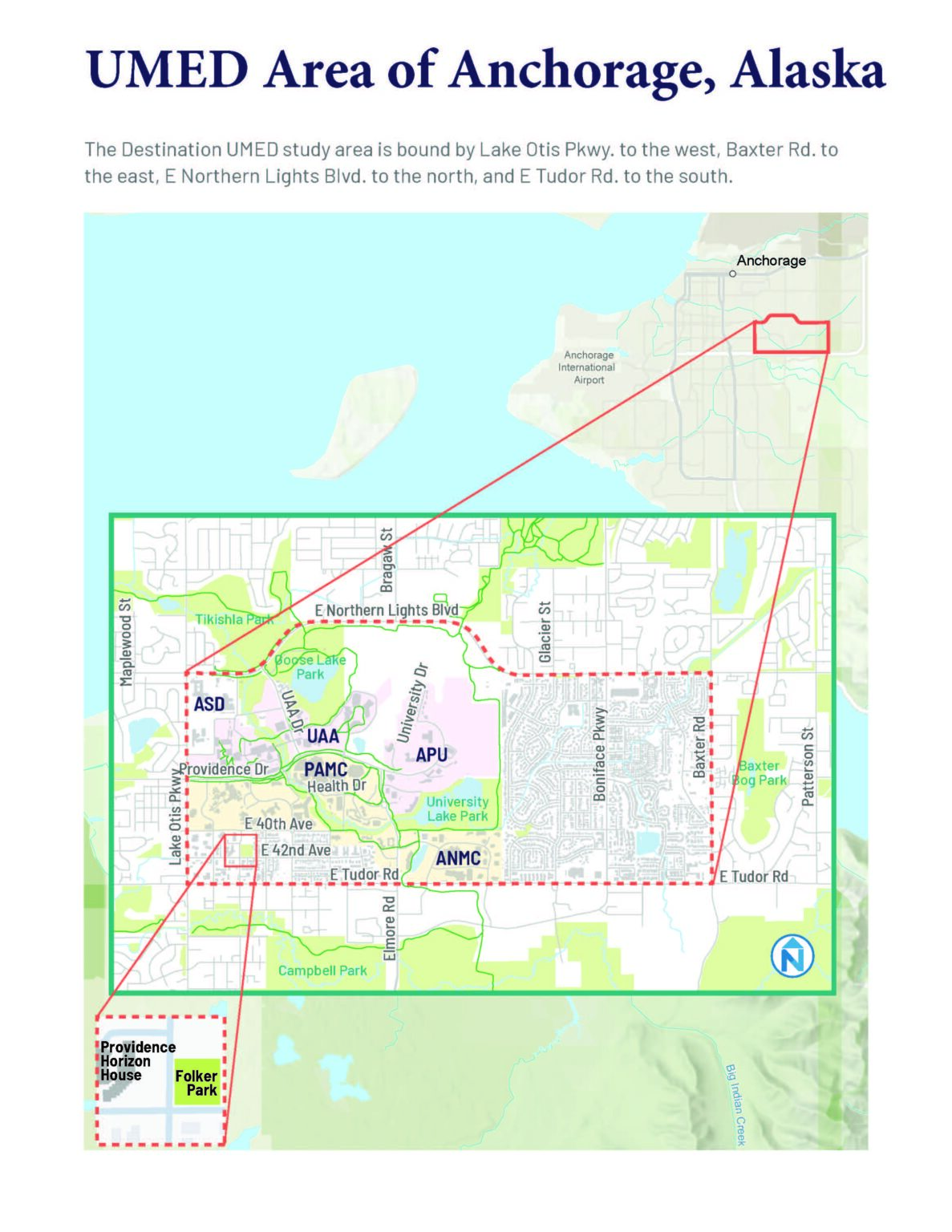 UMED Area Wayfinding Improvement Project | Anchorage Park FoundationAnchorage Park Foundation
